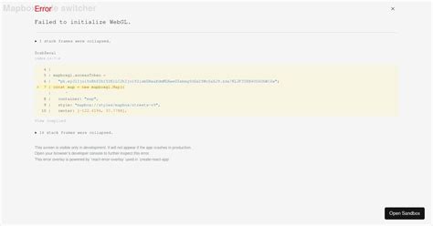 mapbox gl style switcher examples codesandbox