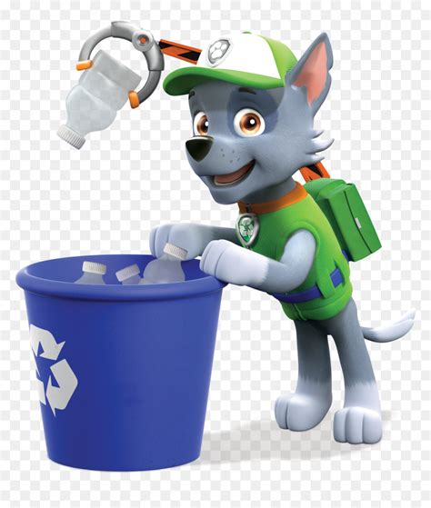 Paw Patrol Rocky Recycling Hd Png Download Vhv