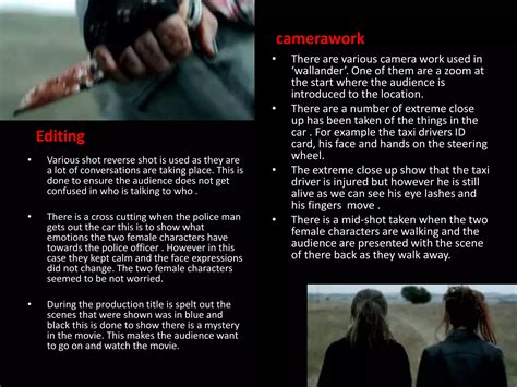 Wallander Opening Sequence Analysis Ppt