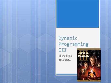 Ppt Dynamic Programming Iii Powerpoint Presentation Free Download