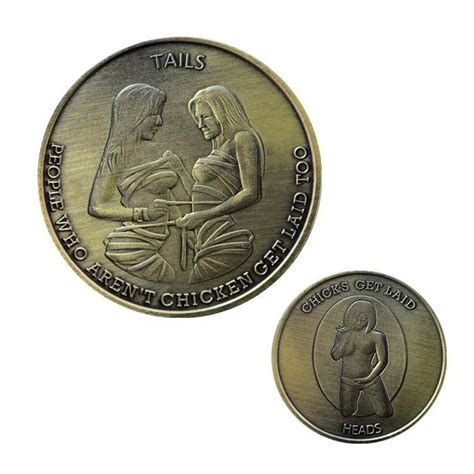 10 20pcs Bronze Coins Sex Coin Collections Chicks Get Laid Heads Tails