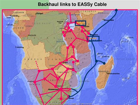 Ppt E A Ssy Easterm Africa Submarine Cable System Powerpoint