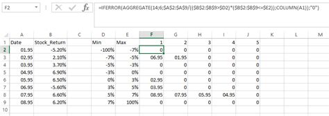 Excel Match And Index Based On Range Stack Overflow