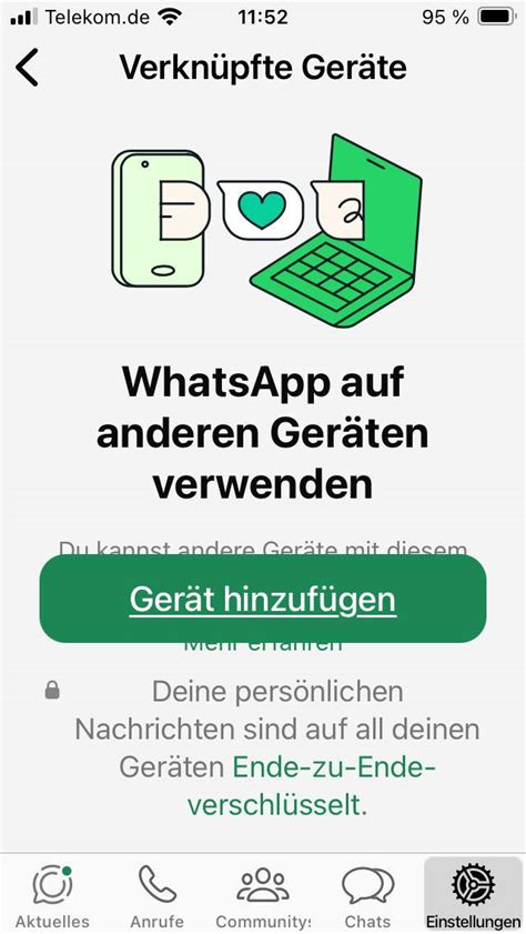Geräte Verknüpfen Von Whatsapp Funktioniert Nicht Mehr Zwischen