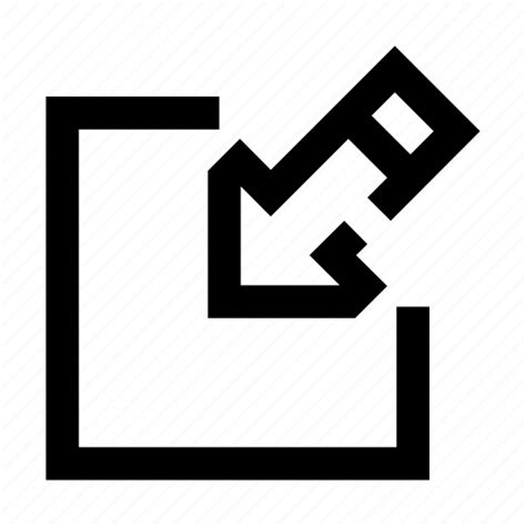 Minimize Reduce Shrink Collapse Hide Compress Arrows Icon
