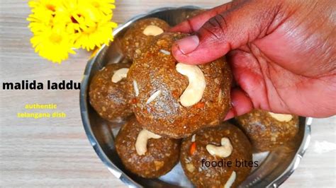 Malida Muddalu Sajja Malida Laddu Recipe Telangana Bathukamma Specia Recipes Foodie