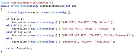 Aspnet Web Api Attribute Routing Dot Net Tutorials