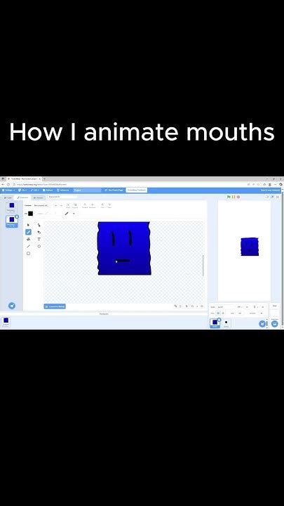 How I Animate Mouths Scratch Shorts Animation Turbowarp Youtube