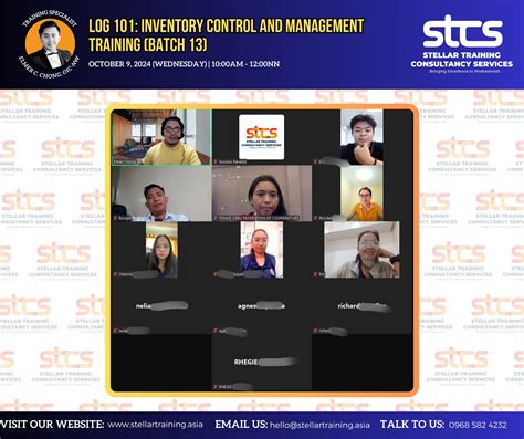 Stellar Logistics And Inventory Training Programs Codify Your Inventory Streamline