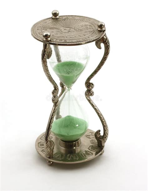 Hourglass Time Clock Stock Illustration Illustration Of Instrument