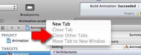 Xcode4 Close Other Tabs In XCode 4 Stack Overflow