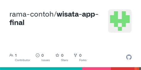 Github Rama Contoh Wisata App Final