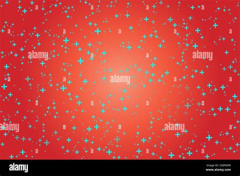 Plus Symbols Of Different Sizes And Opacity Seamless Background Pattern