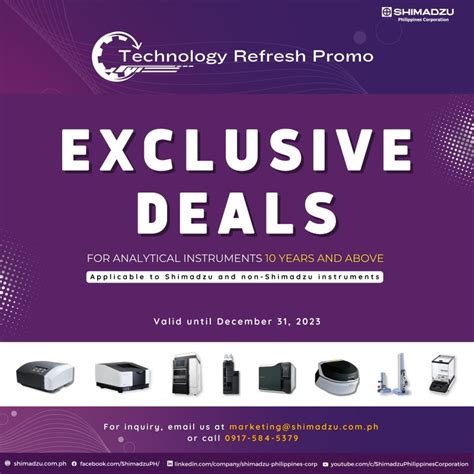 Elsie V Cano On Linkedin Refreshyourlabstoday Shimadzuphilippines Excellenceinscience