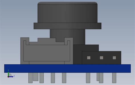 大按钮模块solidworks 2016模型图纸免费下载 懒石网