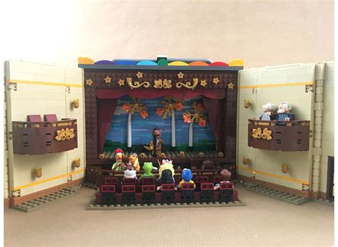Lego Moc The Rainbow Theater By Revilor Rebrickable Build With Lego