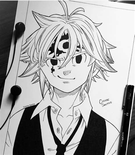 Desenho Do Meliodas
