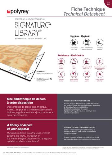 Technical Data Sheet Panoprey® Melamine Faced Board Polyrey Pdf