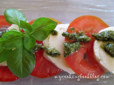 Салата Капрезе Caprese Salad My Cooking Book Blog