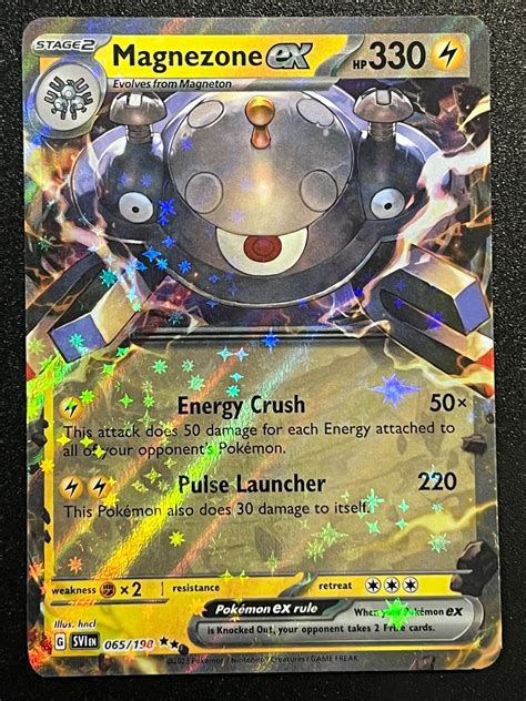 065 198 Magnezone Ex Pokémon Scarlet Violet Double Rare Jarvvos