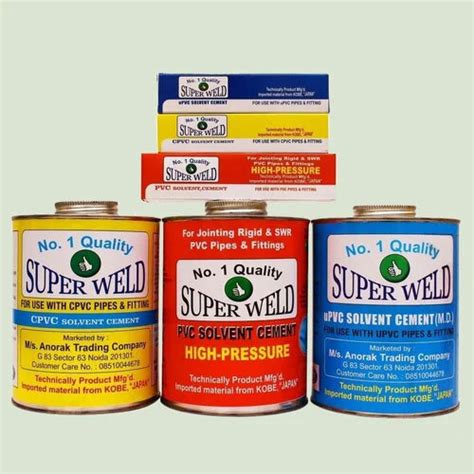 Solvent Cements Physical State Liquid Coating Physical State