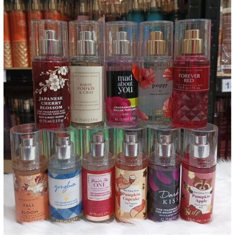 Bath And Body Works Travel Size Mists Lazada Ph
