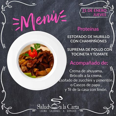 Salud A La Carta On Instagram “por Que Pensamos En Ti Queremos