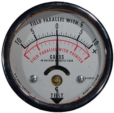 Rb Annis Analog Gauss Meter Field Indicator