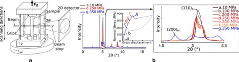 Experimental Setup For In Situ Synchrotron Source X Ray Diffraction Download Scientific Diagram