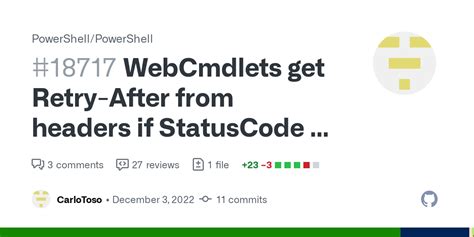 Webcmdlets Get Retry After From Headers If Statuscode Is 429 By