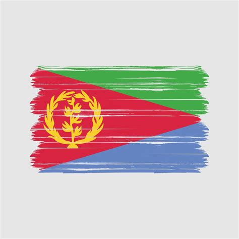 Eritrea Flag Vector National Flag Vector Art At Vecteezy
