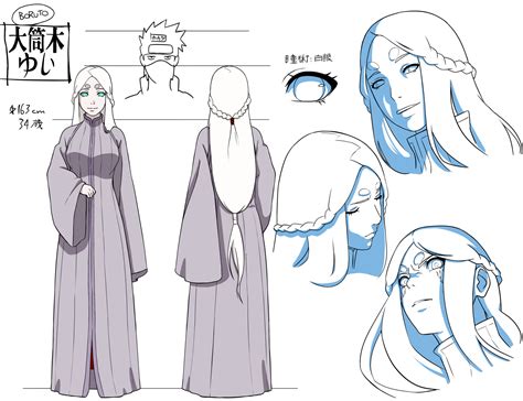 Artstation Naruto Oc Yui Otsutsuki Settei Boruto