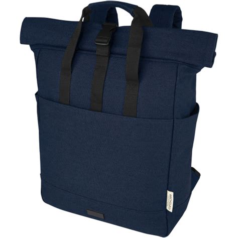 Joey Inch Grs Gerecyclede Canvas Rolltop Laptoprugzak L Laptop