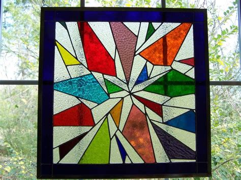 186 Best Images About Stained Glass Art Straight Lines And Color On