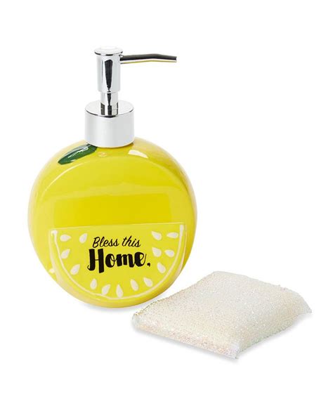 Tri Coastal Design Molded Lemon Soap Dispenser Macys