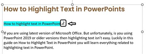 How To Highlight Text In Powerpoint Easy Guide