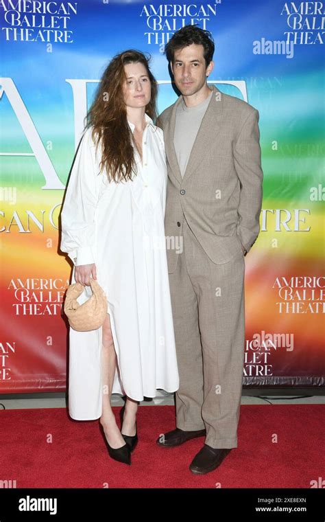 Ny 25th June 2024 Grace Gummer Mark Ronson At Arrivals For American