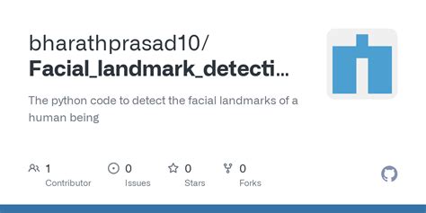 Github Bharathprasad10faciallandmarkdetection The Python Code To