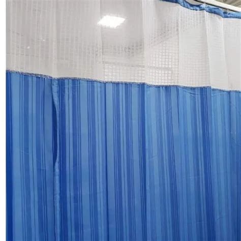 100 Polyester Printed Blue Hospital Curtain Size 7 Feet Length 4 Feet Width At Rs 280 Piece