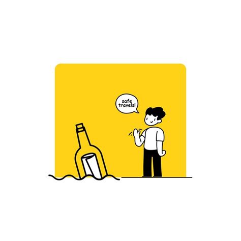 Premium Vector Sending Concept Illustration
