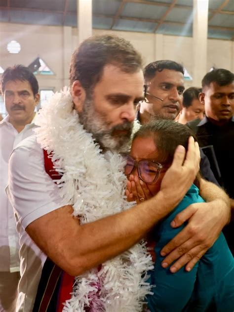 Rahul Gandhi In Manipur Rindia