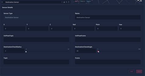 How To Set Destination Sensor？ · Issue 2100 · Lgsvl Simulator · Github