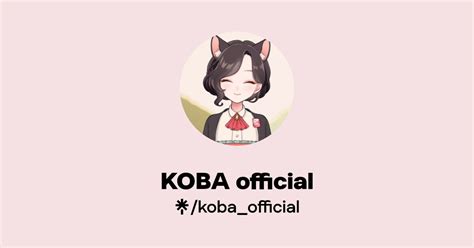 Koba Official Instagram Linktree