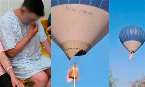 Detienen Al Operador Del Globo Aerostático Presentaba Quemaduras En El
