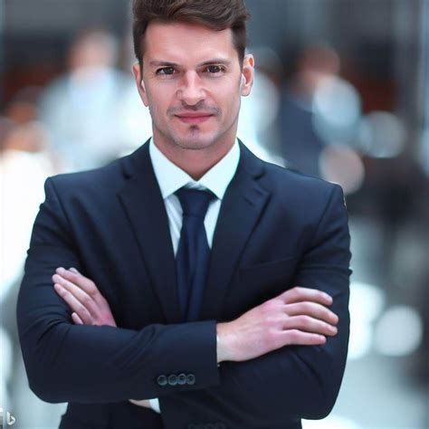 Following Two Images Are Created By Ai About Confident Management Professional Dr Harish