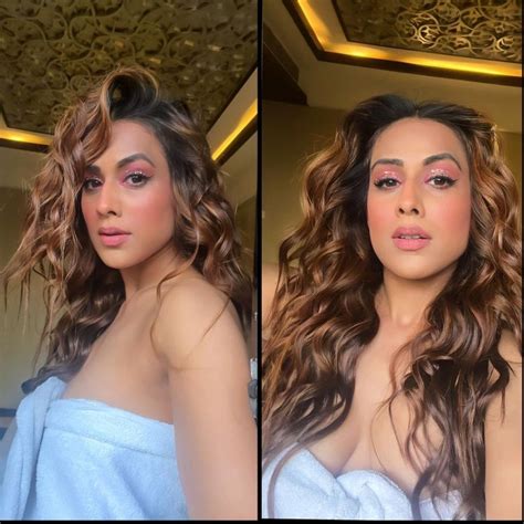 Tejasswi Prakash Hot Look In Sexy Black Blouse And Matching Saree See