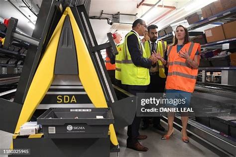 Liberal Democrats Leader Jo Swinson Is Shown Around The Factory