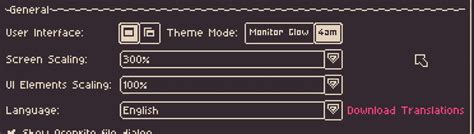 1 BIT Aseprite Theme By Qirlfriend