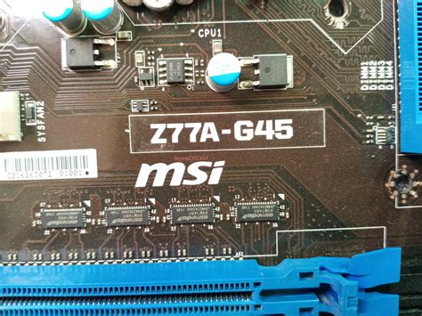 FOR MSI MS Z A G Motherboard VER Z Intel LGA DDR EBay