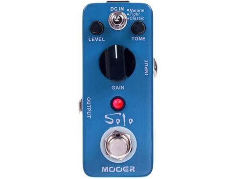MOOER SOLO DISTORTION PEDAL - HobbyMusica - The Music Place